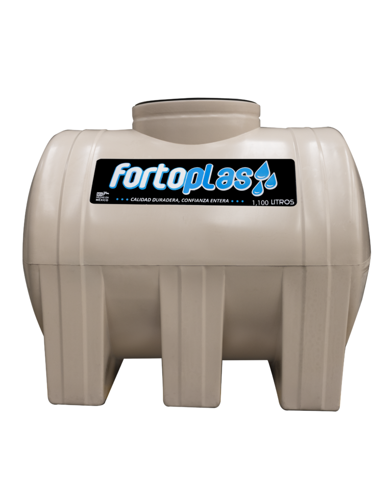 TINACO HORIZONTAL 1,100 LTS